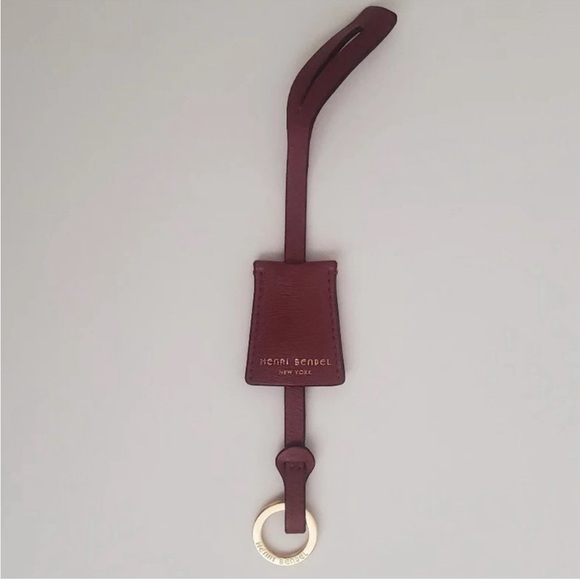 henri bendel | Accessories | Henri Bendel Brown Leather Key Holder ...